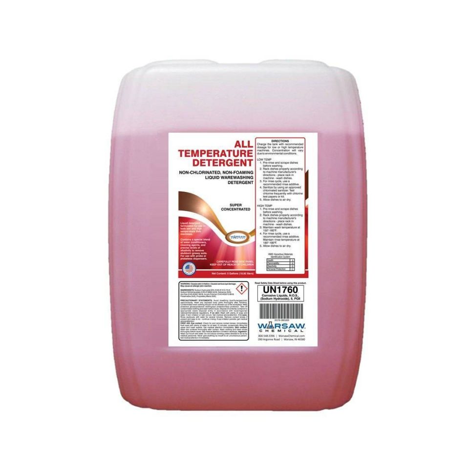 All Temperature Detergent — Warsaw Chemical