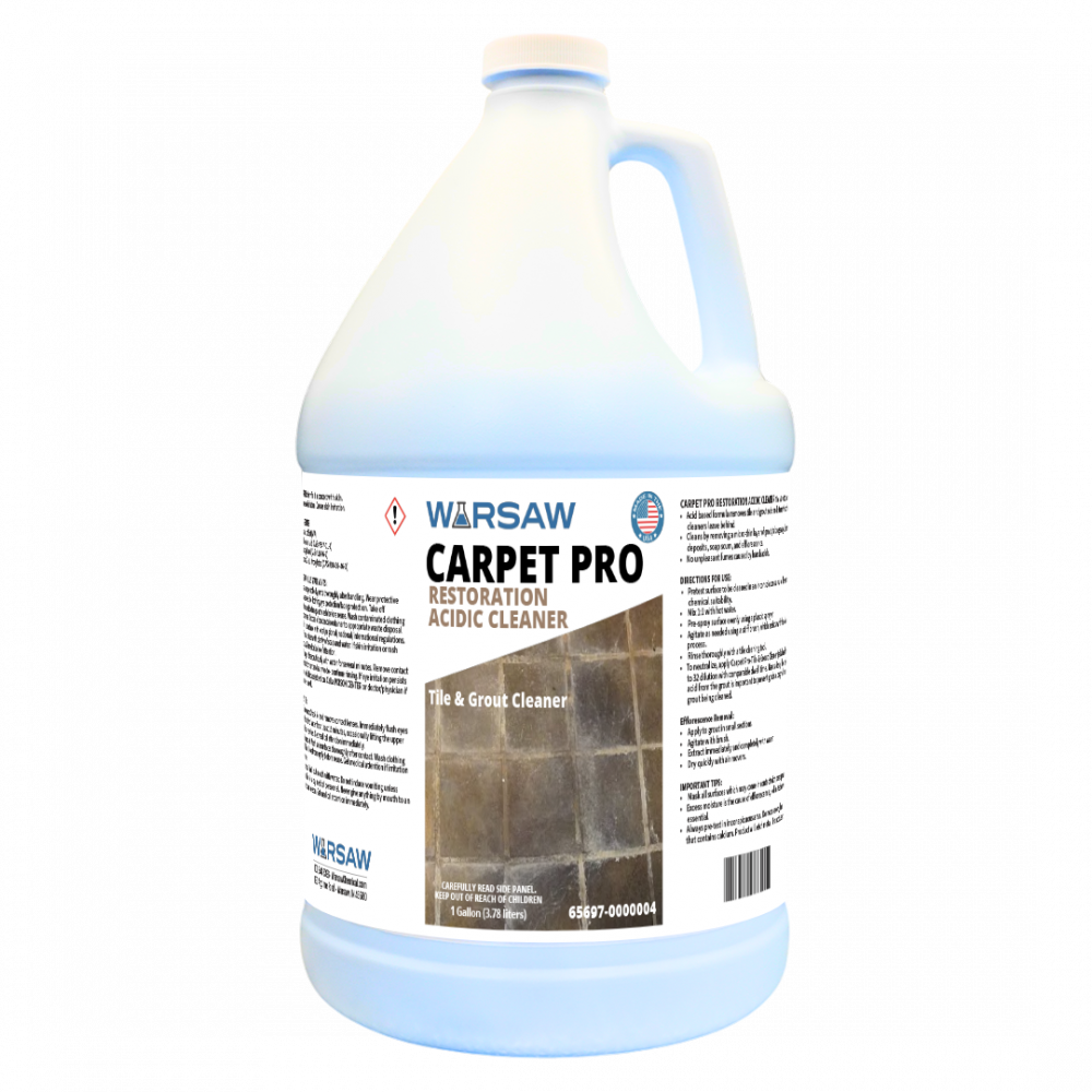 Carpet Pro Restoration Acidic Cleaner — Warsaw Chemical
