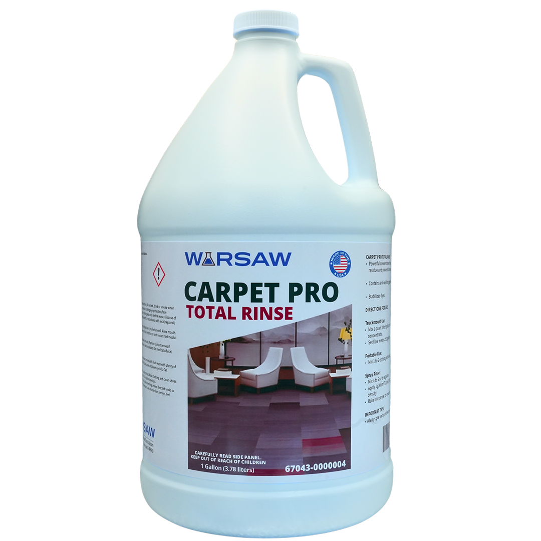 Carpet Pro Total Rinse — Warsaw Chemical