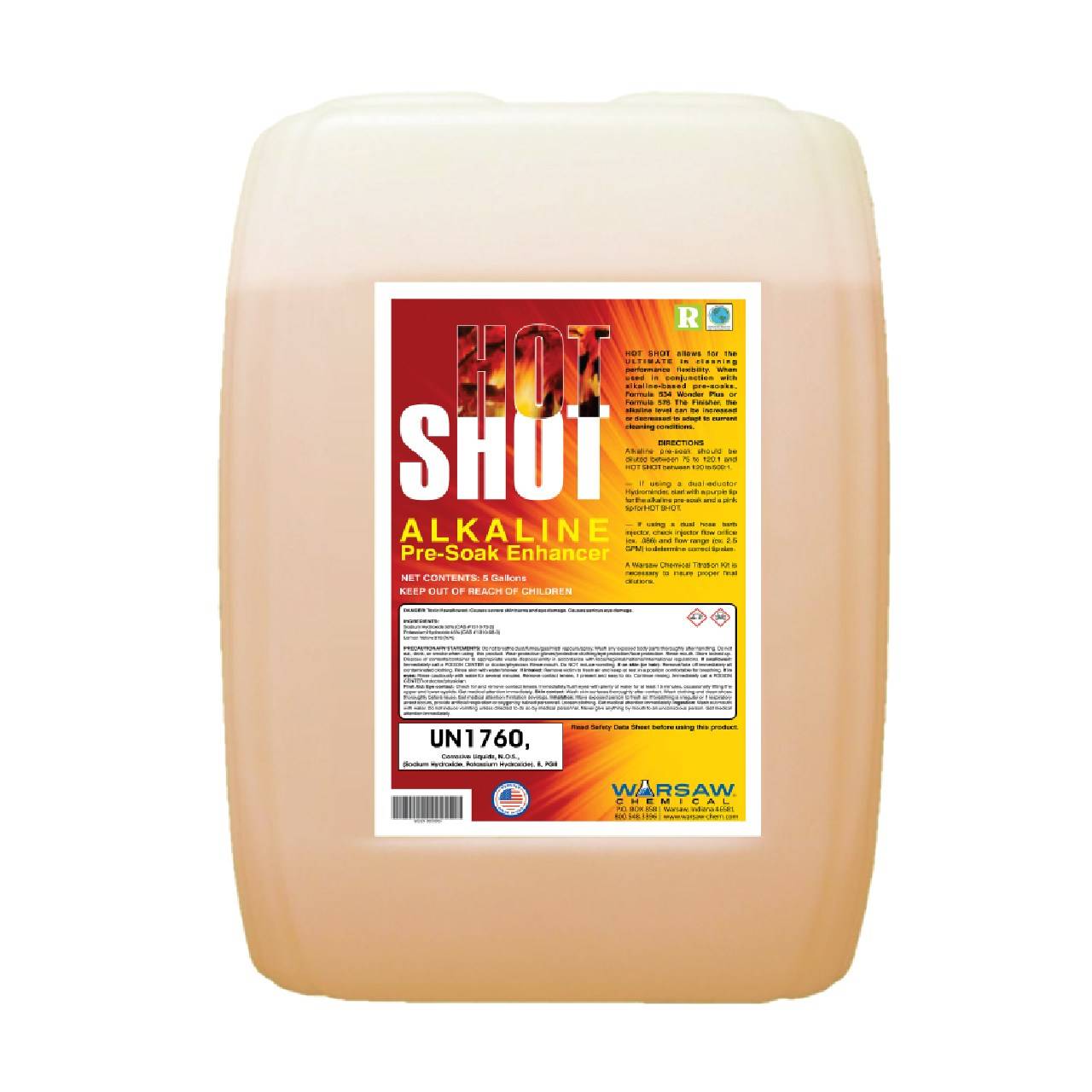 Hot Shot Alkaline Booster — Warsaw Chemical