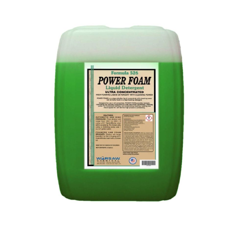 Formula 526 Power Foam — Warsaw Chemical