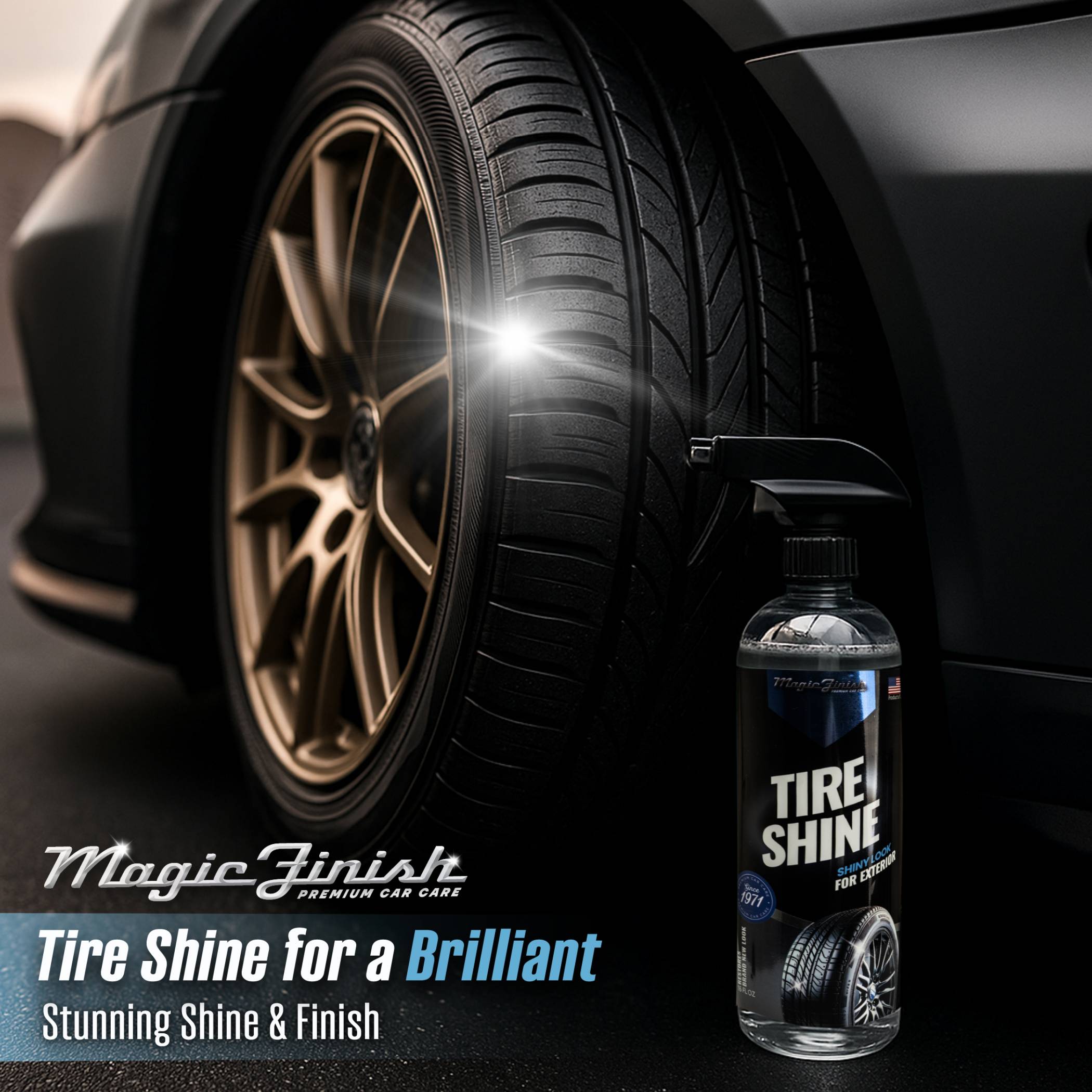 Magic Finish Tire Shine — Warsaw Chemical