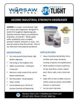 AD2000 Industrial Strength Degreaser - Warsaw Chemical