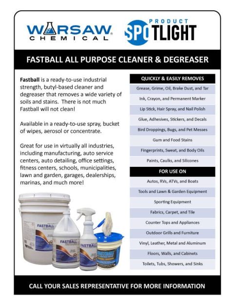 Fastball All Purpose Wipes — Warsaw Chemical