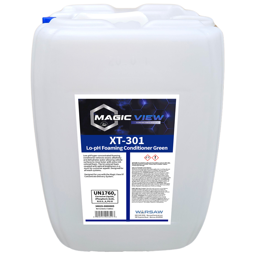 MV XT-301 Lo-pH Foaming Conditioner Green — Warsaw Chemical