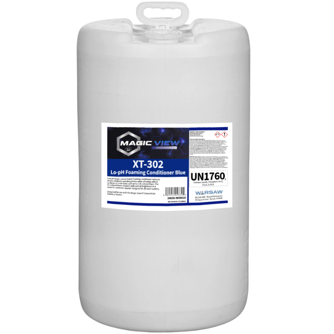XT-302 Lo-pH Foaming Conditioner Blue — Warsaw Chemical