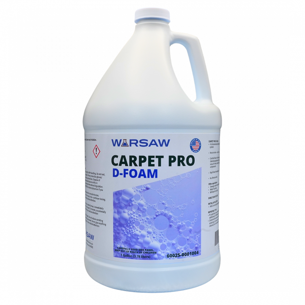 Carpet Pro D-Foam — Warsaw Chemical