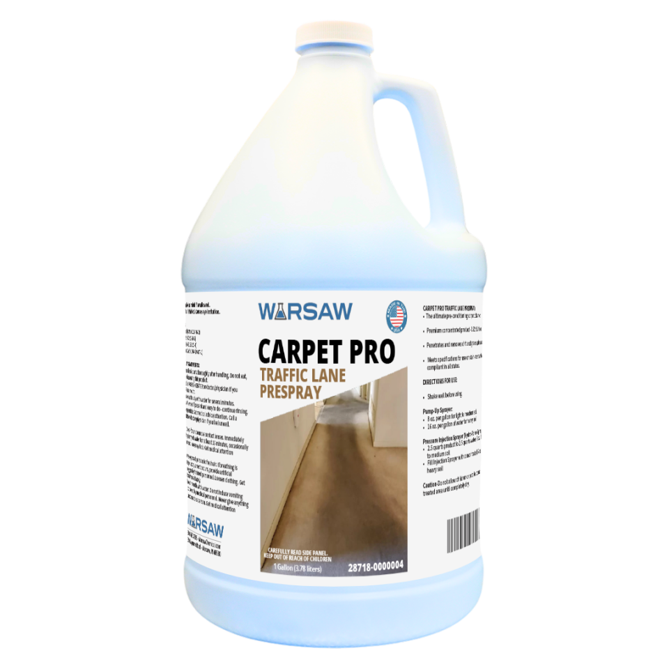 Carpet Pro Traffic Lane PreSpray — Warsaw Chemical