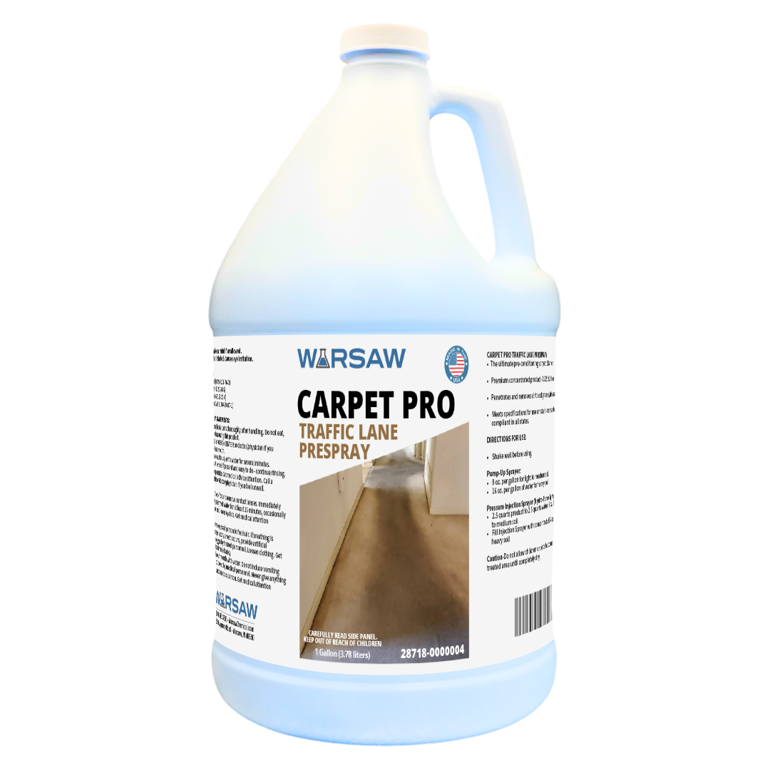 Carpet Pro Traffic Lane PreSpray — Warsaw Chemical