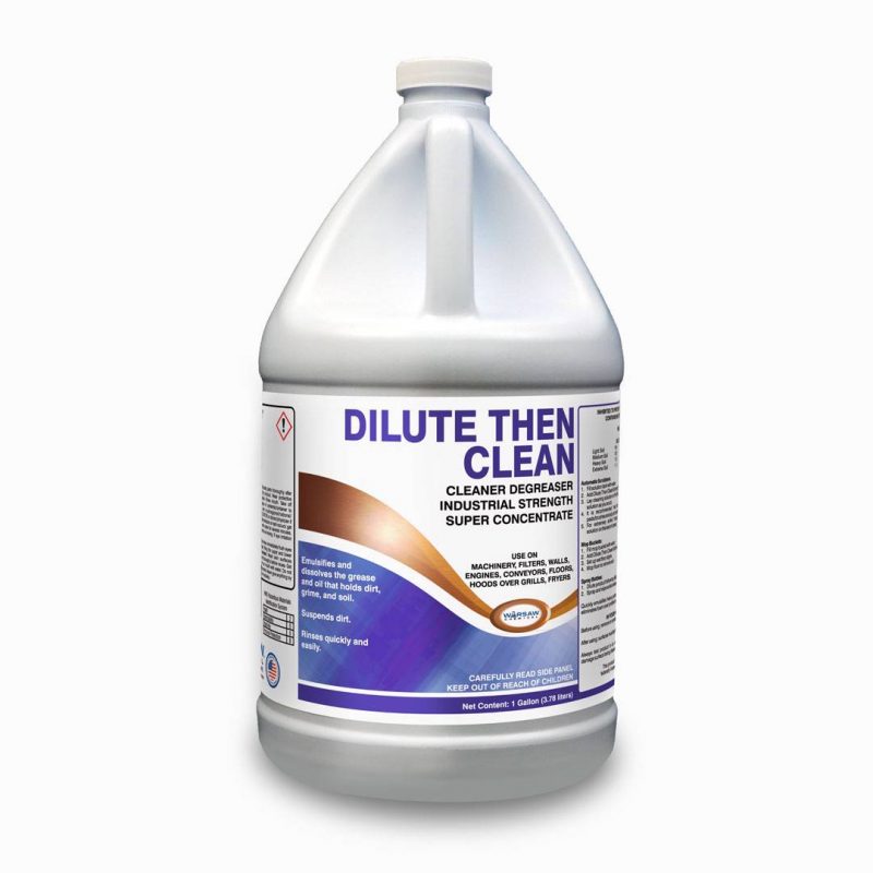 Dilute Then Clean: Non-Butyl Concentrated Degreaser