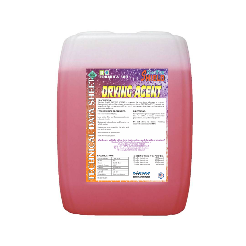 Weather Shield Drying Agent — Warsaw Chemical
