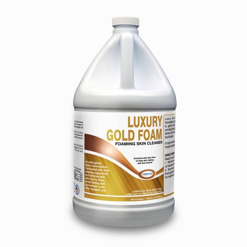 Luxury Gold Foaming Skin Cleaner — Warsaw Chemical