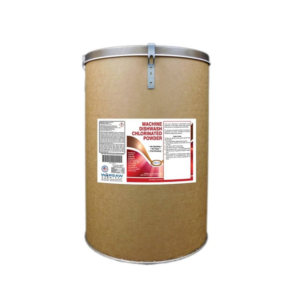 Machine Dishwash Chlorinated Powder — Warsaw Chemical