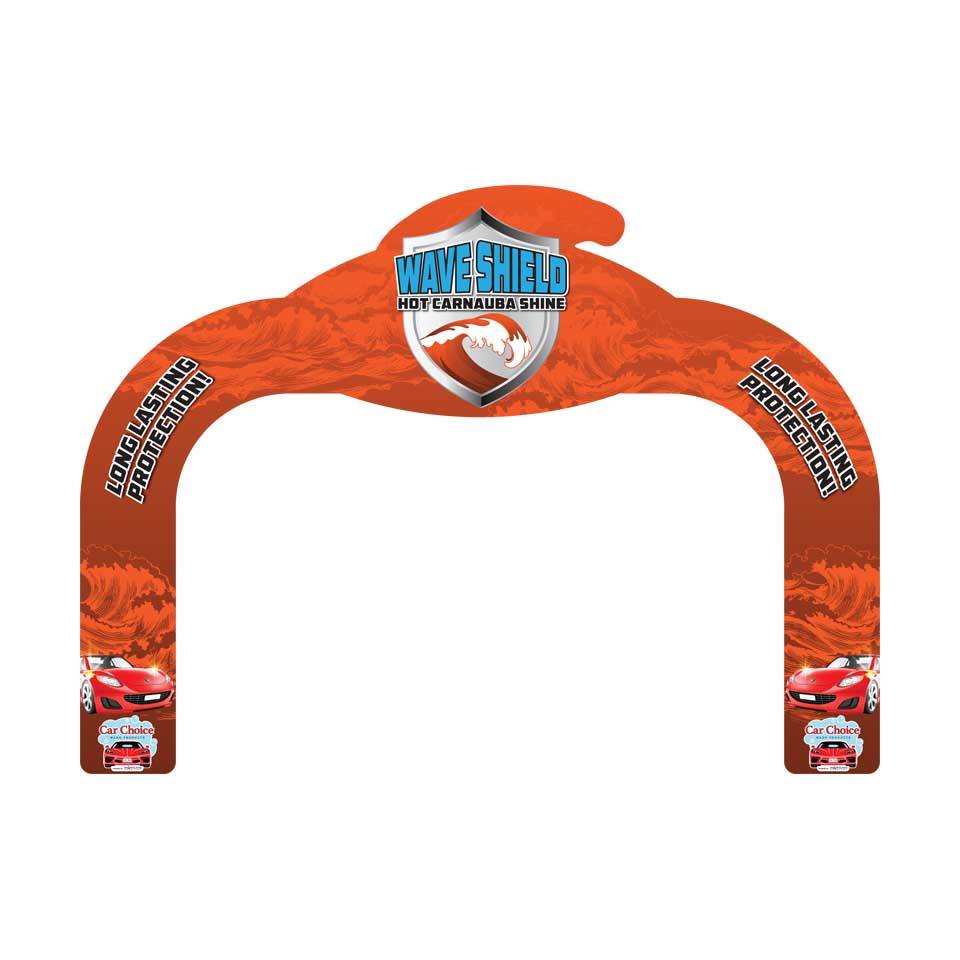 Wave Shield Non-Illuminated Arch — Warsaw Chemical